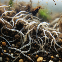 Worms in Aquarium | The Goldfish Tank